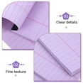 UPOUART 4Pcs Small Legal Pads Purple Paper Material with Tear Off ...