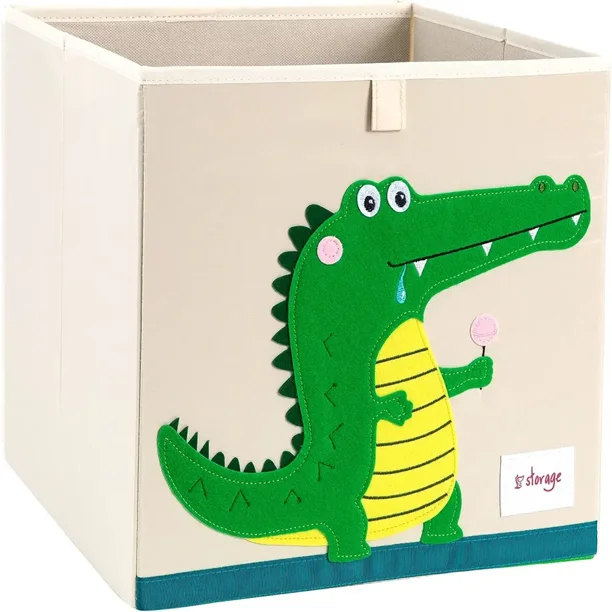 Foldable Animal Canvas Storage Toy Box/Bin/Cube/Chest/Basket/Organizer ...
