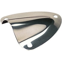 Perko 0315DP1CHR Clam Shell Ventilator - Chrome Plated, 1-5/8" x 1-1/2 ...