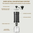LHKLUK, Hand Coffee Grinder, 40 External Adjustable Settings, Portable ...