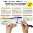 Think2Master Wacky Cards 3rd - 5th Grade. Math Card Game for Families ...