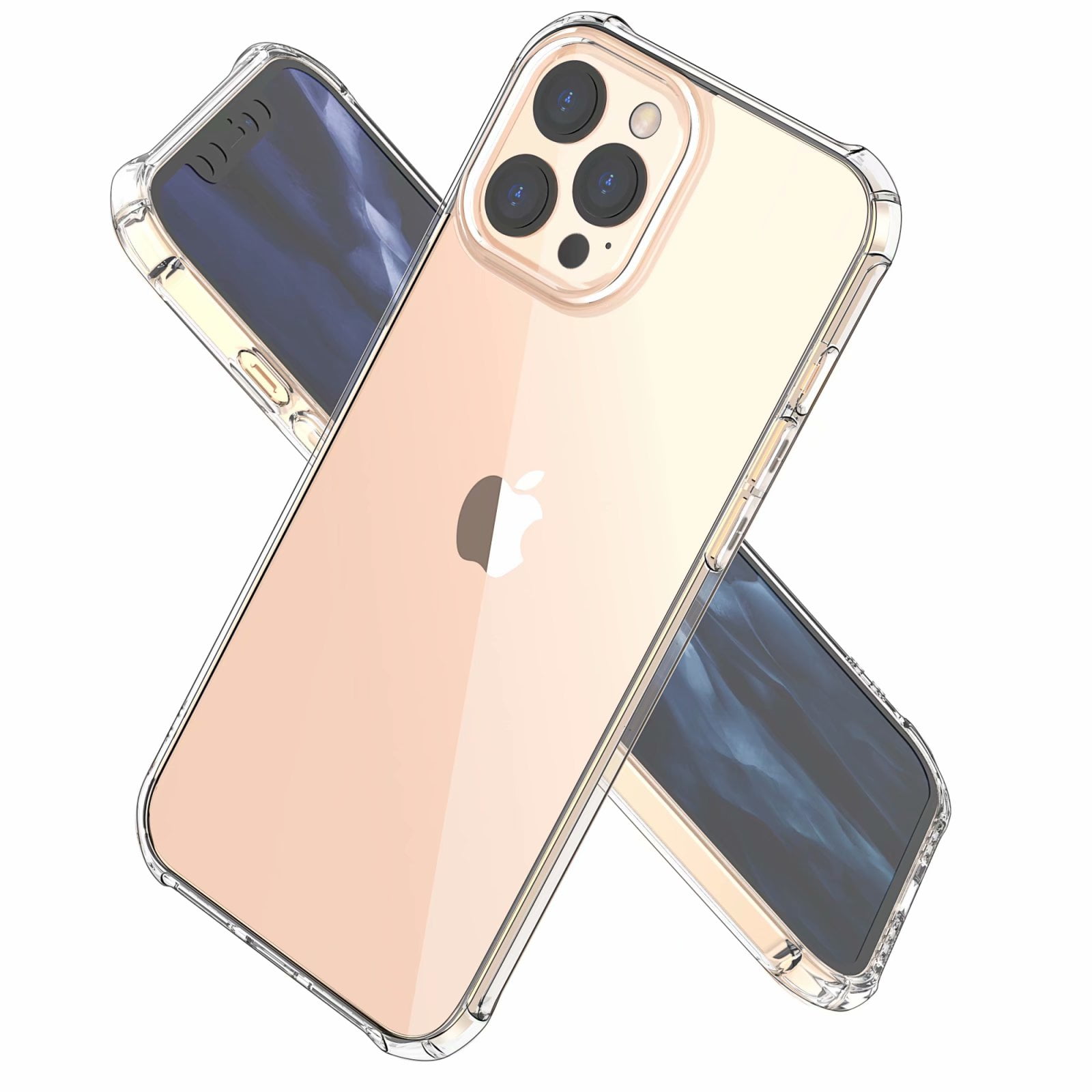 HONGGE Clear Case Compatible with iPhone 12 Case/Compatible with iPhone ...