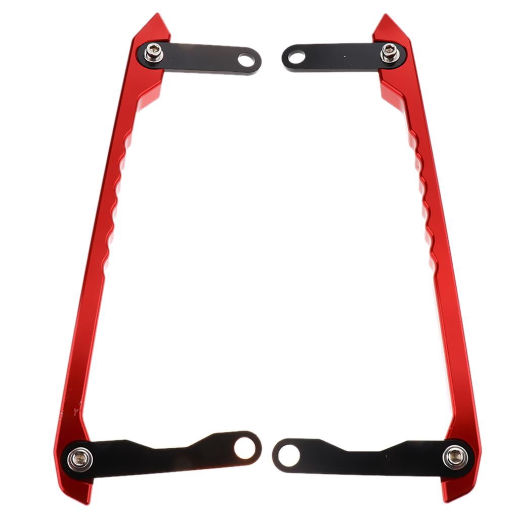 Motorcycle Rear Passenger Seat Grab Bar Handle for FZ09 13-15 - Red ...
