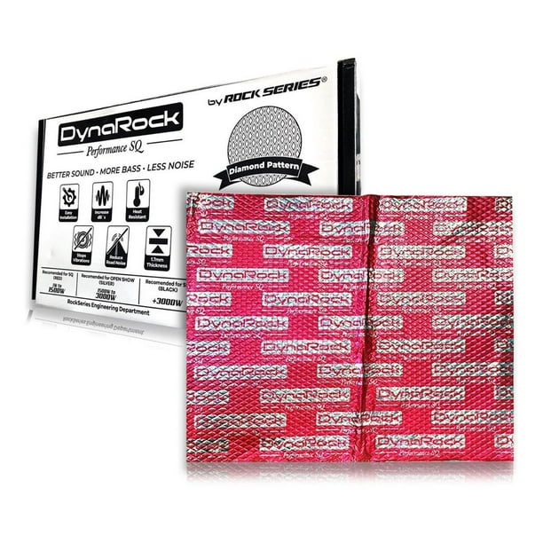 Insonorizante Para Auto Rock Series DYNAROCK-SQ Diamond (Caja con 6 ...