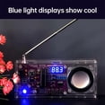 DIY FM Radio Kit Electronic Digital Tube Display Radio Single Chip ...