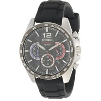 Seiko SSB385 Men's Chronograph Watch, Quartz, Green Dial, Water ...