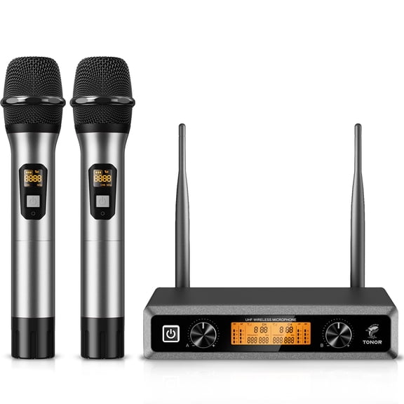 Sound Town Professional UHF Handheld Wireless Microphone System with ...