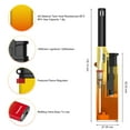 Navpeak Mini Candle Lighter Set, 5 Pack, Multicolor, Refillable Gas ...