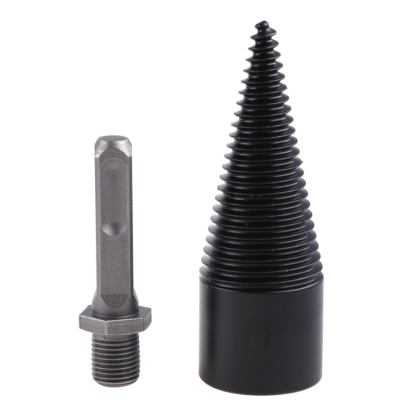 Upgraded Wood Splitter Firewood Drill-Bit Heavy Duty Electric Splitting ...