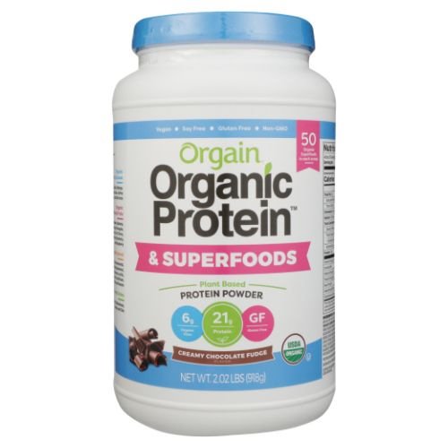 Suplemento Orgánico Orgain Proteínas y Superalimentos Chocolate 920 ...