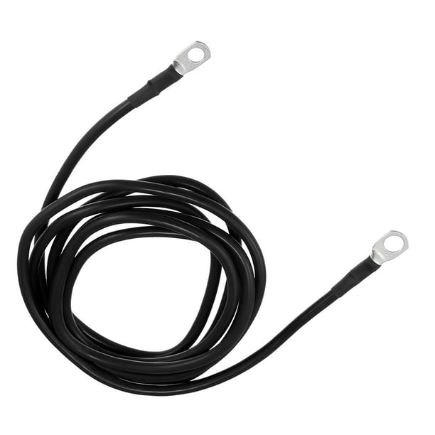 Unique Bargains Car Marine Battery Inverter Cable 8 AWG 5/16"-3/8" 8ft ...