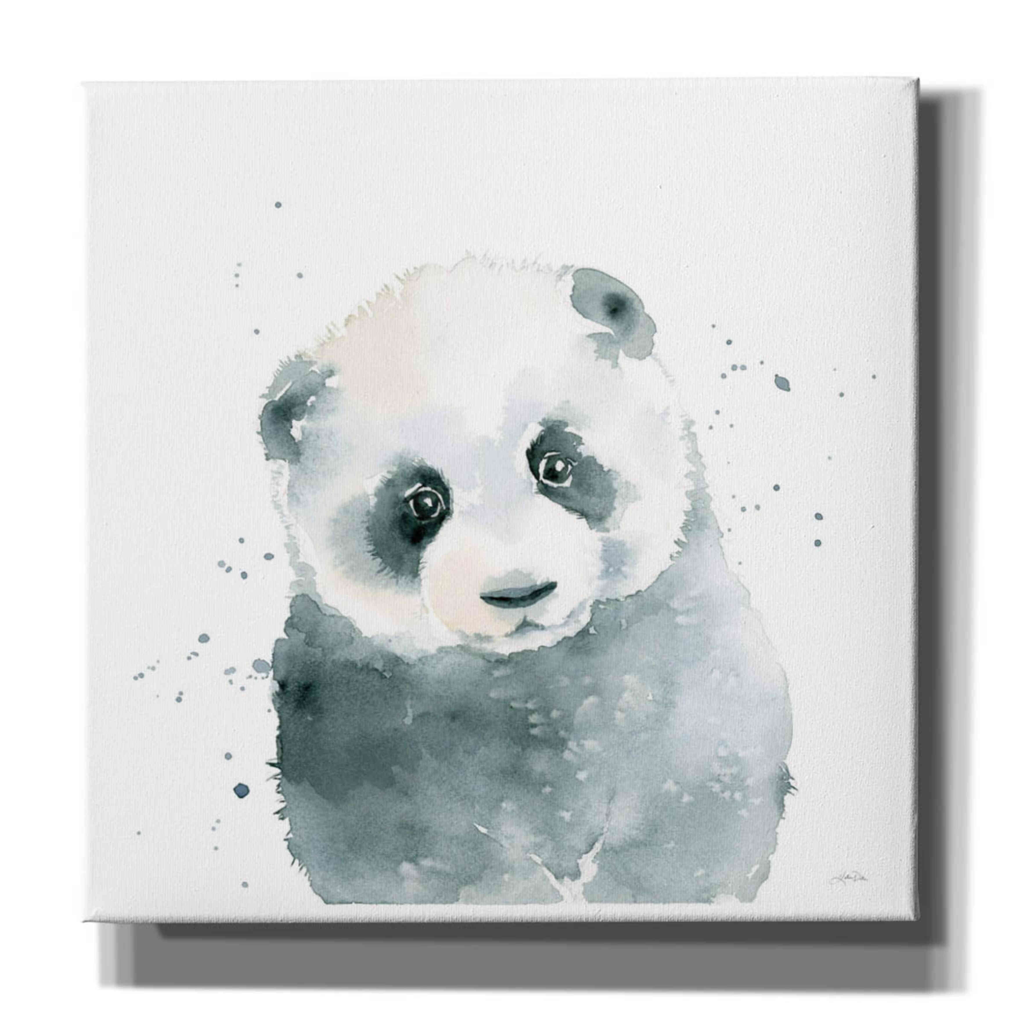 Epic Graffiti 'Panda Cub' by Katrina Pete, Giclee Canvas Wall Art, 18 ...