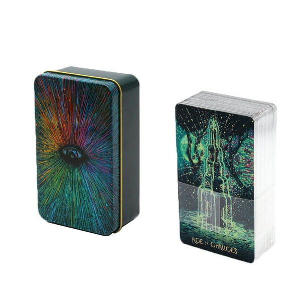Light Seers Tarot Deck in a Tin Box Gilded Edge For Beginners Fortune ...