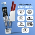 Nick's Sticks Clean & Balanced 100% Grass-Fed Beef Snack Sticks | Made ...