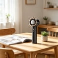Tuvgenk Portable Digital Display Turbine Handheld Fan with Cooling ...