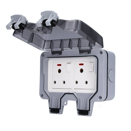 Cover Box Oulet, Water Splash Protection Impact Dust Prevention Rubber ...