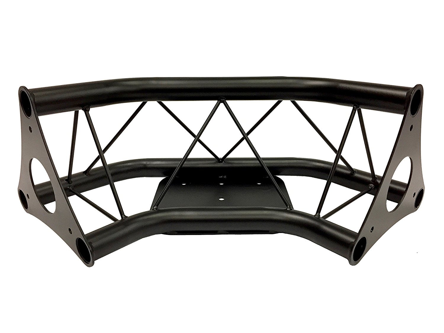 Cedarslink 3 Way Triangle Truss Corner Black Metal DJ Lighting PA Trussing Bolted System ...