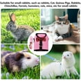 Pet Mesh Soft Harness with Leash Small Animal Vest Lead for Hamster ...