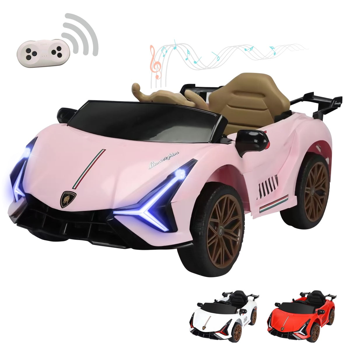 Carrito Montable Deportivo Eléctrico Kinene para Niños | Bodega Aurrera ...