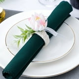 Simulated Lotus Napkin Ring Multicolor Table Decoration Idyllic ...