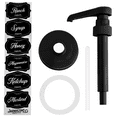 Mason Jar Syrup Dispenser Lids - Rust-Proof, Leak-Proof, Food Grade ...