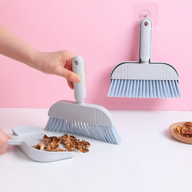 Mini Dust Pan and Broom , Cleaning Brush and Dustpan Desktop Sweeper ...