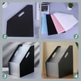 MLINS Vertical Folder Large Capacity File Holder Telescopic Organizer ...