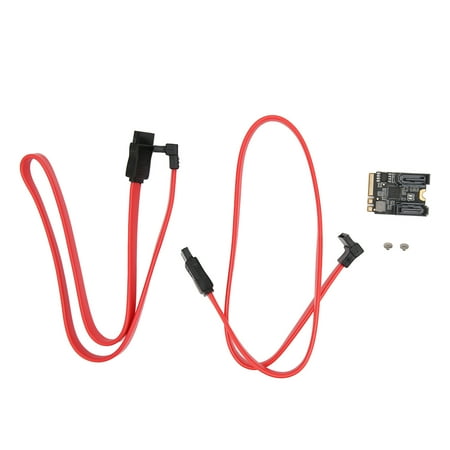 M.2 To 2 Port SATA3.0, Wide Applicability 2 Ports Practical Efficient M ...