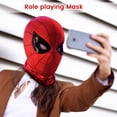 Spider Hero Mechanical Eyes Homecoming Mask - Super Hero Full Mask ...