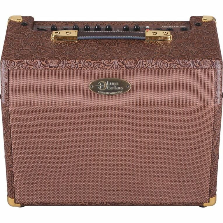 Luna Acoustic Ambience 1x8" 25-Watt Portable Acoustic Guitar Amplifier ...