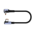 90 Degree Right Angled Fast Charging Cord Type C To Type C 66W Power ...
