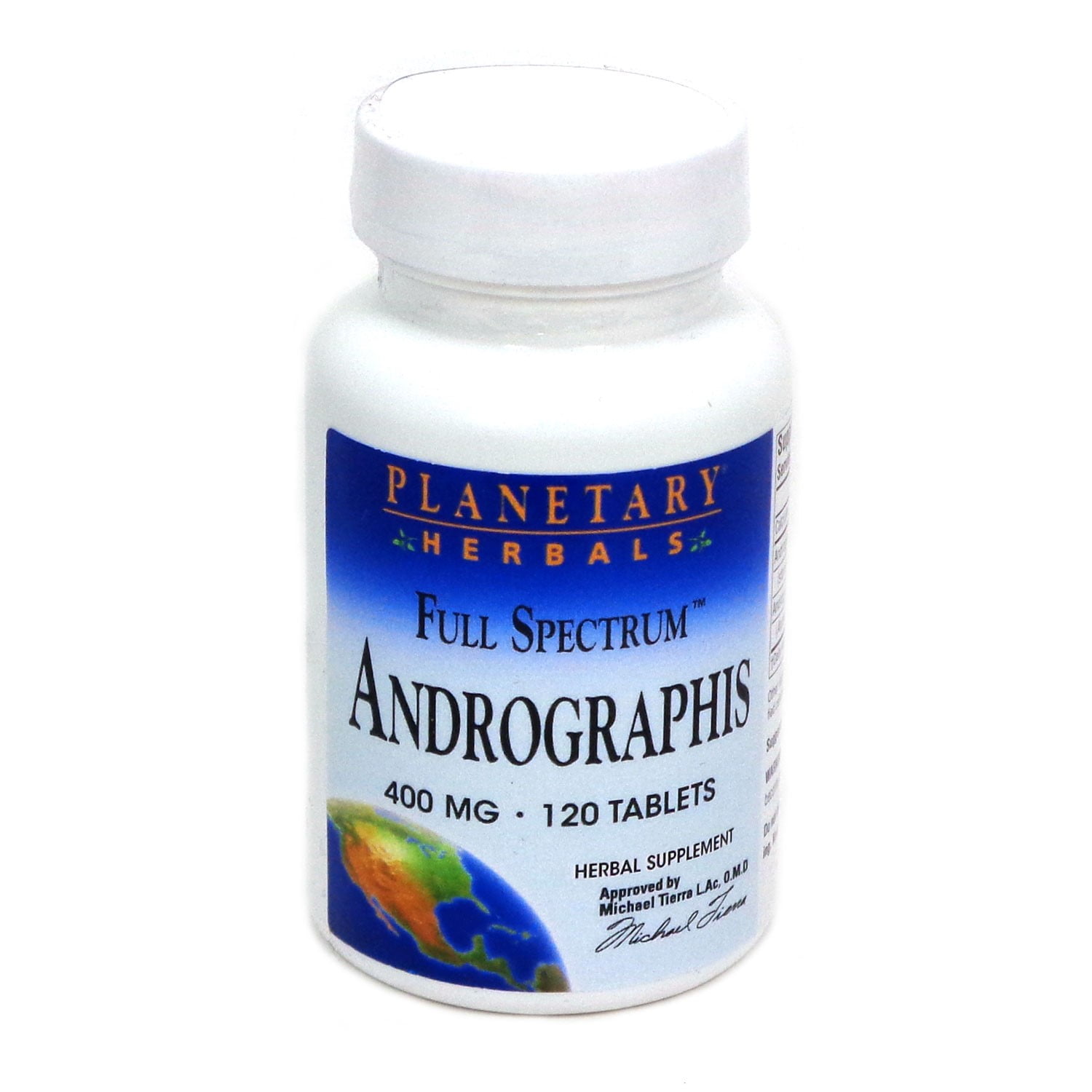 Planetary Herbals Full Spectrum Andrographis Tablets, 120 Ct - Walmart.com