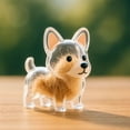 BULLPAW Pet Hair Memorial Keychain Pet Hair Preservation Bottle ...