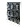 deflecto 9-Pocket Wall Mount Literature Racks - Walmart.com