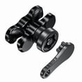 2pcs 6CM Anti-Theft Aluminum Alloy Double Socket Arm Compatible with ...