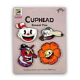 Cuphead Collectibles| Exclusive Cuphead Enamel Pin Set 4 Pack - Walmart.com