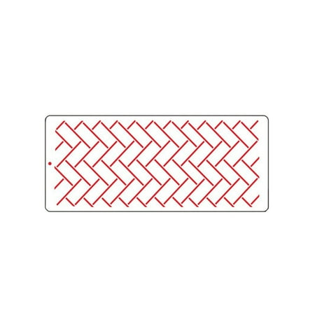 facefd Birthday Cake Edge Decoration Hollow Fondant Plastic Stencil ...