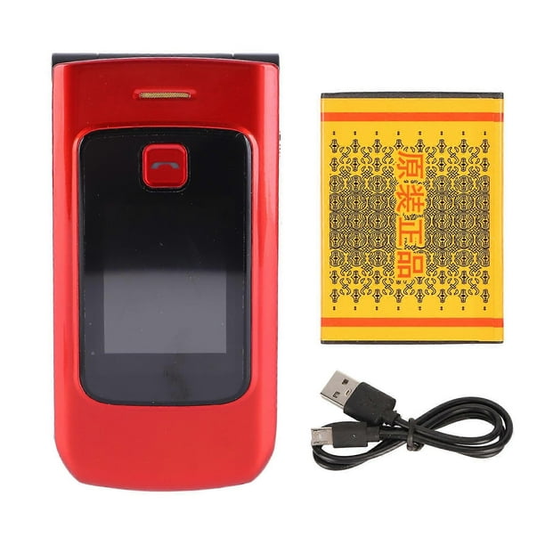 4G Flip Phone for Seniors, with Big Buttons, Clear Sound, Dual Screen ...