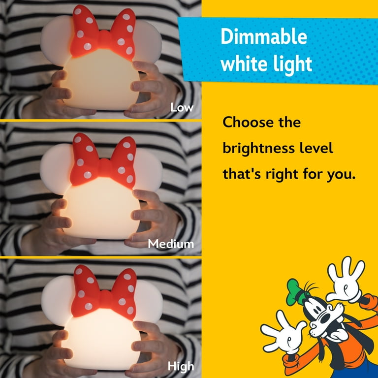 Disney Color Changing Minnie Mouse LED Tabletop Lamp Disney Color Changing Minnie Mouse LED Tabletop Lamp