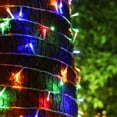 42ft 100 LED Christmas String Lights, Multicolor Fairy Lights With ...