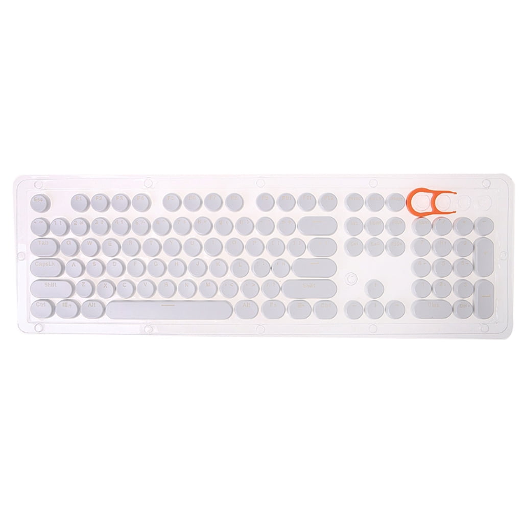 Whigetiy 104 Keys Liftoff Keycaps Dye Sublimation PBT Retro Keycap ...