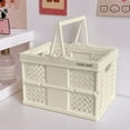 BAOPAI Foldable and Stackable Storage Bins with Handles Plastic ...