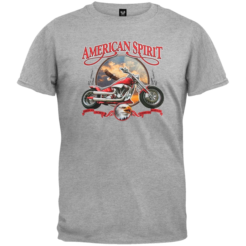 American Spirit Grey Adult T-Shirt - Medium - Walmart.com