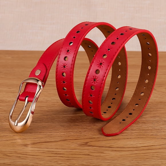 Women's Red Belts