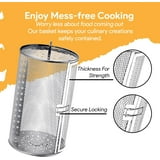 ROTO-Q 360 Cordless Rotisserie Kit w/Tumble Basket - Stainless Steel ...