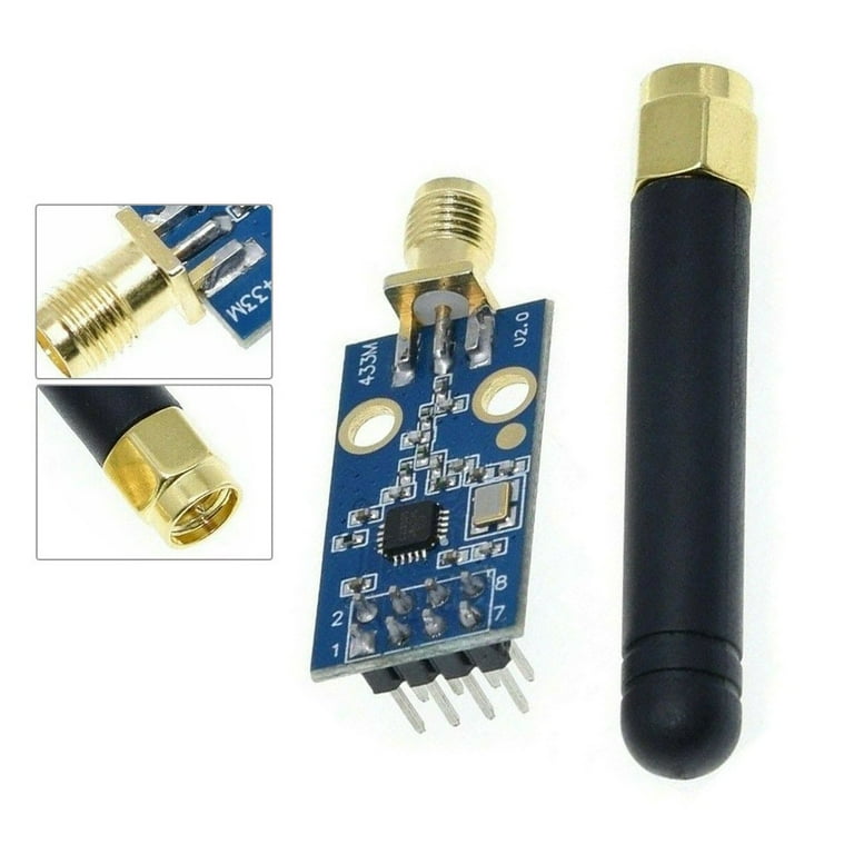 Bluetooth Arduino CC1101 -Modul Mit SMA-Antenne -Tansceive-Modul Fü 433 ...