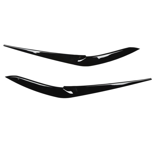 Front Headlight Eyebrow,1 Pair Front Headlight Headlight Eyebrow ...