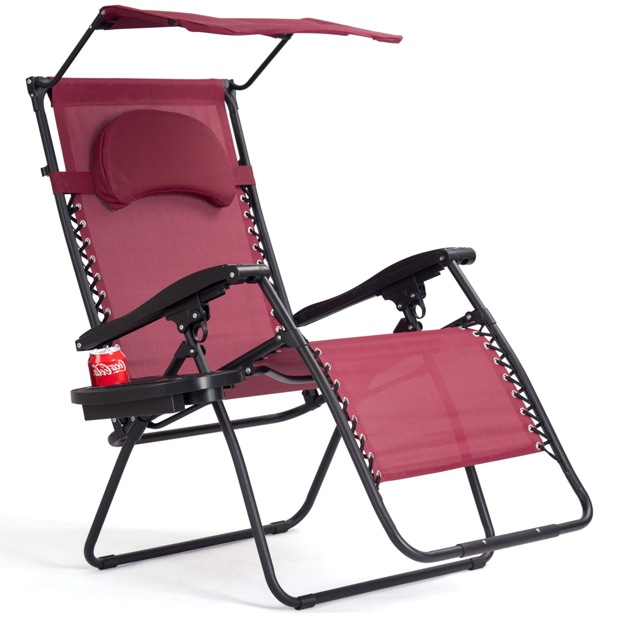 Click here for Patiojoy Recling Zero Gravity Chair With Drink Tra... prices
