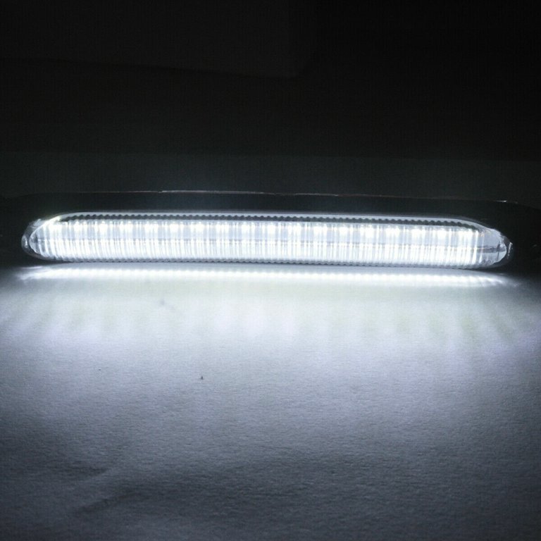 Isincer Brand DRL 6-Inch DRL LED Strip Lights - White & Amber ...