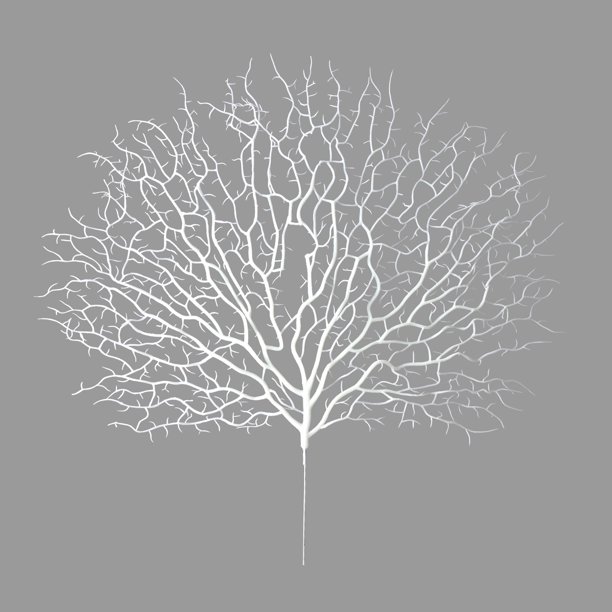 Rama de Coral de simulación, ramas de Coral de mar de plástico de doble ...